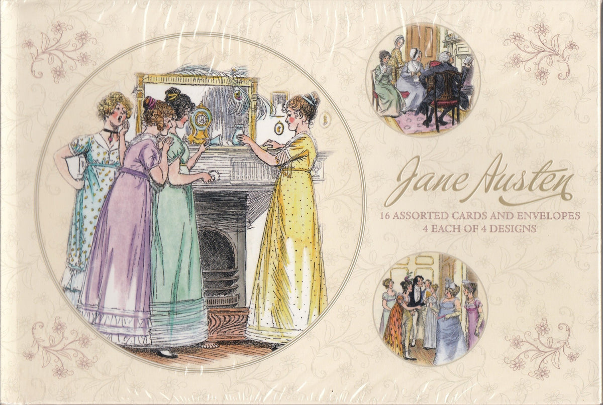 M19803 JG Paper & Gift. Jane Austen Collection: 16 Assorted Cards ...