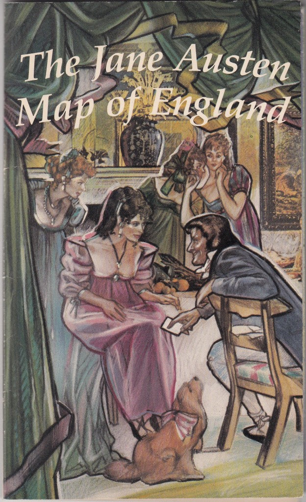 14402 The Jane Austen Map of England. – Jane Austen Books